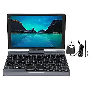 8 Inch Laptop, LPDDR5 12GB RAM Mini Laptop with Stylus, 2 in 1 180° Flip Laptop Supports Tablet Mode 1280x800 HD Portable Lightweight Laptop Computer for Windows 10 11
