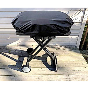 ZBXFCSH Heavy Duty Grill Cover Fits for Coleman Roadtrip LX/LXX/ LXE/285 and Smoke Hollow 205 Grills, All Weather