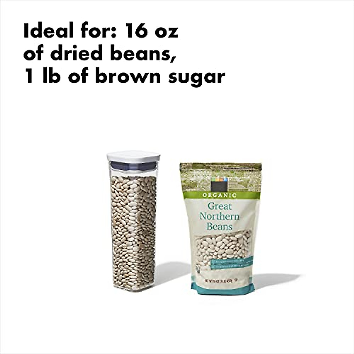 OXO Good Grips POP Container - Airtight Food Storage - 0.8 Qt for Snack and More