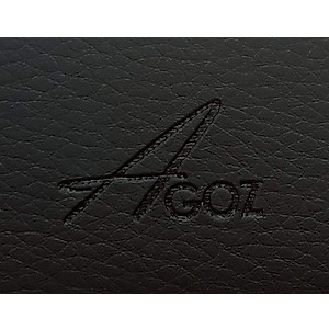 AGOZ Leather Case for Sony Xperia PRO-I, Xperia 1 III, Xperia PRO, Xperia 1 II, Xperia 10 Plus, Xperia XA2 Ultra, Xperia XA1 Ultra, Xperia C5 Ultra, Xperia T2 Ultra, Pouch Holster w/Belt Clip Loops