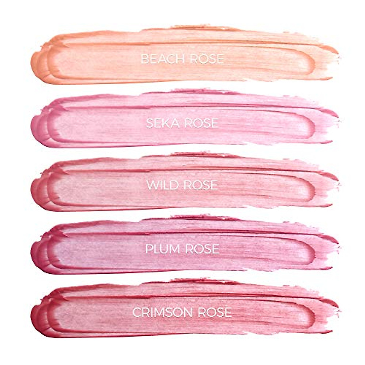 Babo Botanicals 70+% Organic Tinted Mineral Lip Conditioner SPF 15, Water-Resistant Lip Balm, Wild Rose - 0.15 oz.