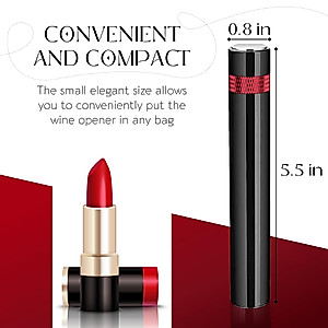 XALVA Air Pump Wine Opener - Travel Portable Air Pressure Wine Bottle Opener - Easy-Open Air Pressure Wine Opener Pump - Gifts for Wine Lovers - Efficient Wine Pump Opener for Home, Restaurant & Party