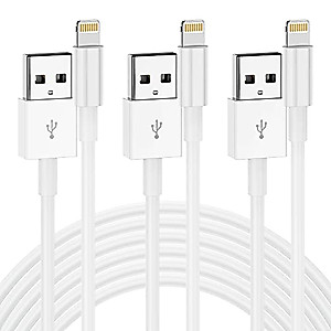 QZIIW [Apple MFI Certified iPhone Charger Cable 10 Ft, 3Pack Extra Long USB to Lightning Cable 10 Feet,Apple Charging Power Cord 10 Foot for iPhone 14 13 12 11 Pro Max Mini XR X 9 8 7Plus 6 6s ipad