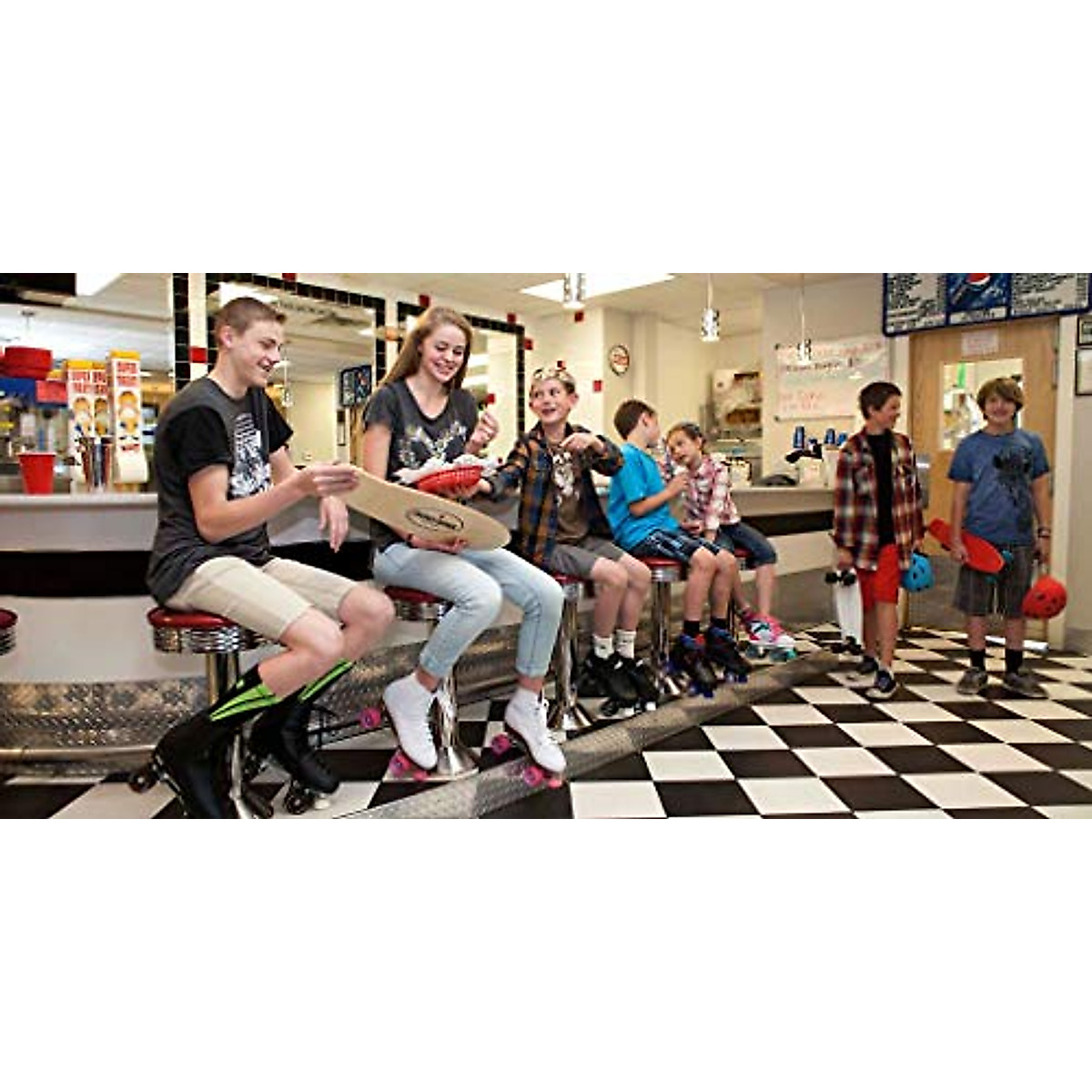 Chicago Bullet Ladies Speed Roller Skate –White Size 7