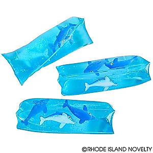 Rhode Island Novelty 4 Inch Dolphin Water Wiggler, One per Order