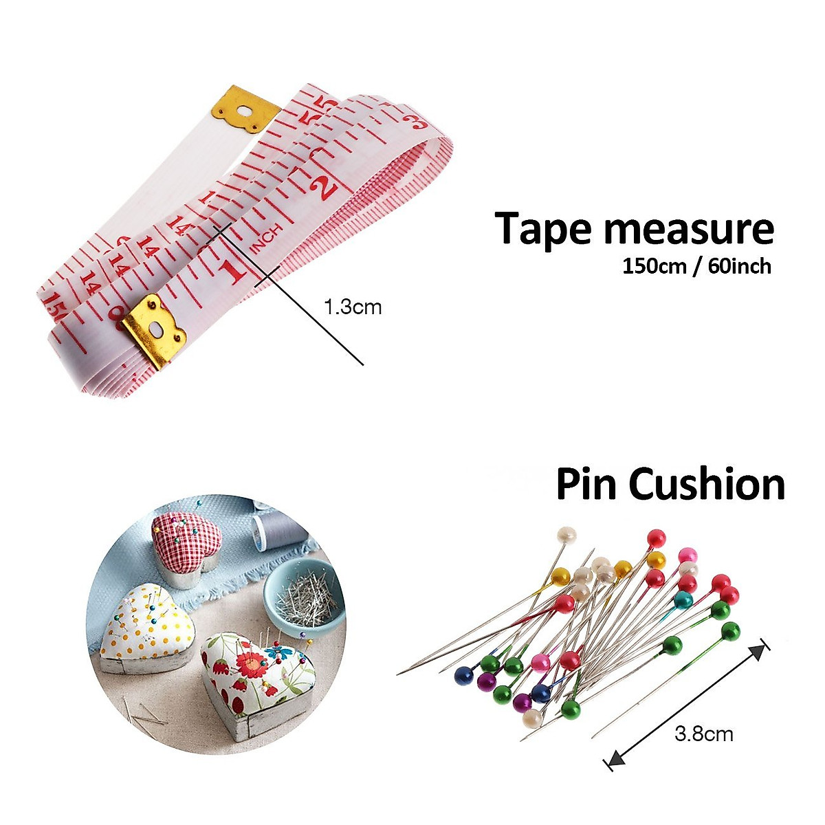 ilauke 36Pcs Bobbins Sewing Thread with Bobbin Case, Size A Prewound Sewing Bobbins, Polyester Thread Compatible for Brother/Singer/Babylock/Janome/Elna Embroidery Machine