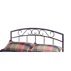 Hillsdale Wendell Metal, Full/Queen Headboard, Textured Black
