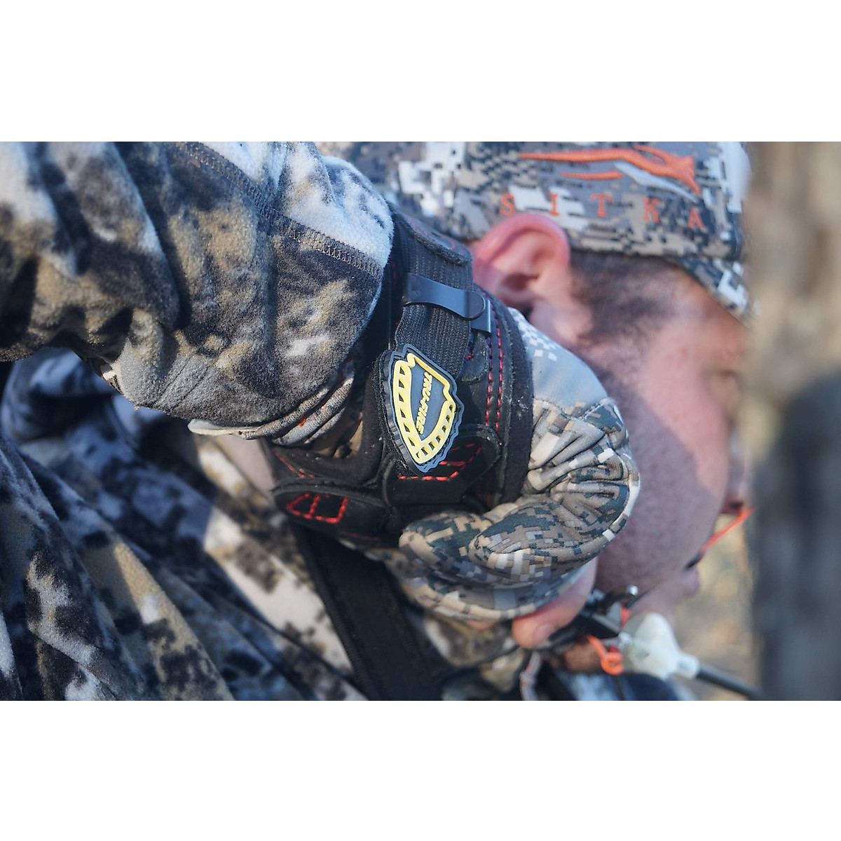 Carbon Express Tru Fire Hardcore Buckle with Foldback Release, Black