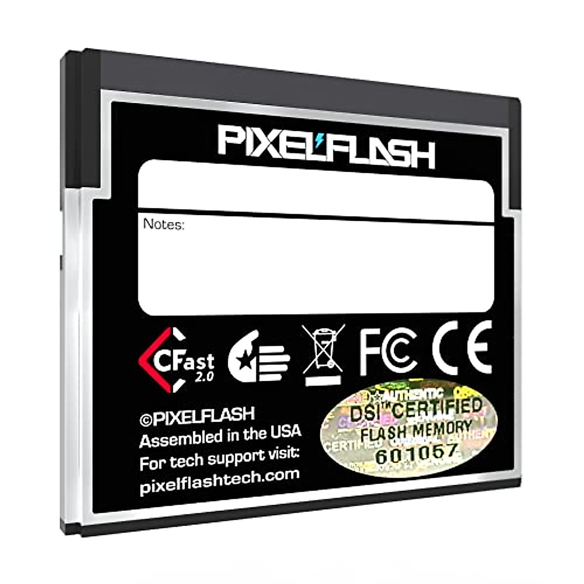 1TB PixelFlash CFast 2.0 Memory Card 3600X HyperCore 565MB/s SATA3 VPG180 CFast Card Compatible w/DSLR Cinematic Video & Photo cams Lab Tested-Certified Flash Memory 1024GB 2023 Model