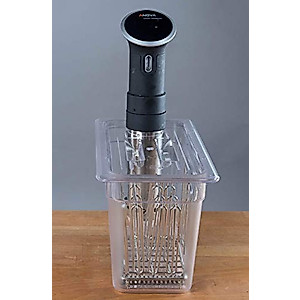 LIPAVI C5L-AP Lid for LIPAVI C5 Sous Vide Container, with cut-out for the Anova Precision immersion circulator