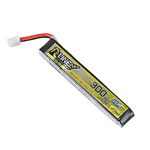 SoloGood TATTU 5pcs 300mAh 1S Battery 3.8V 75C FPV Lipo Battery with PH2.0 Plug Connector for FPV Tiny Whoop 1S Brushless Whoop Drone