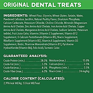 Greenies Petite Natural Dental Care Dog Treats, 36 oz. Variety Pack, 60 Total Treats