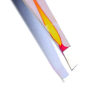 6Pcs Professional Girl Eyebrow Tweezer Stainless Steel Slanted Eyebrow Tweezers Eyebrows Hair Remover Tools Cosmetics Beauty (random color)…