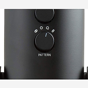 Blue Yeti Blackout USB Professional Multi-Pattern USB Microphone Plus Pack Bundle with Presonus StudioOne 5 Artist DAW, iZotope RX Elements Plug-in and Groover 3 Tutorials 3-Month Subscription