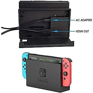 Switch Charger - Fast Charger AC Adapter for Nintendo Switch Dock/Switch and Pro Controller with Type C Charging kit (Support TV Mode)