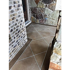 Concrete Stain Concentrate Just Add Water, User & Eco-Friendly Semi-Transparent Professional Grade Cement Stain, Concrete Resurrection Brand 32 Ounce Mocha