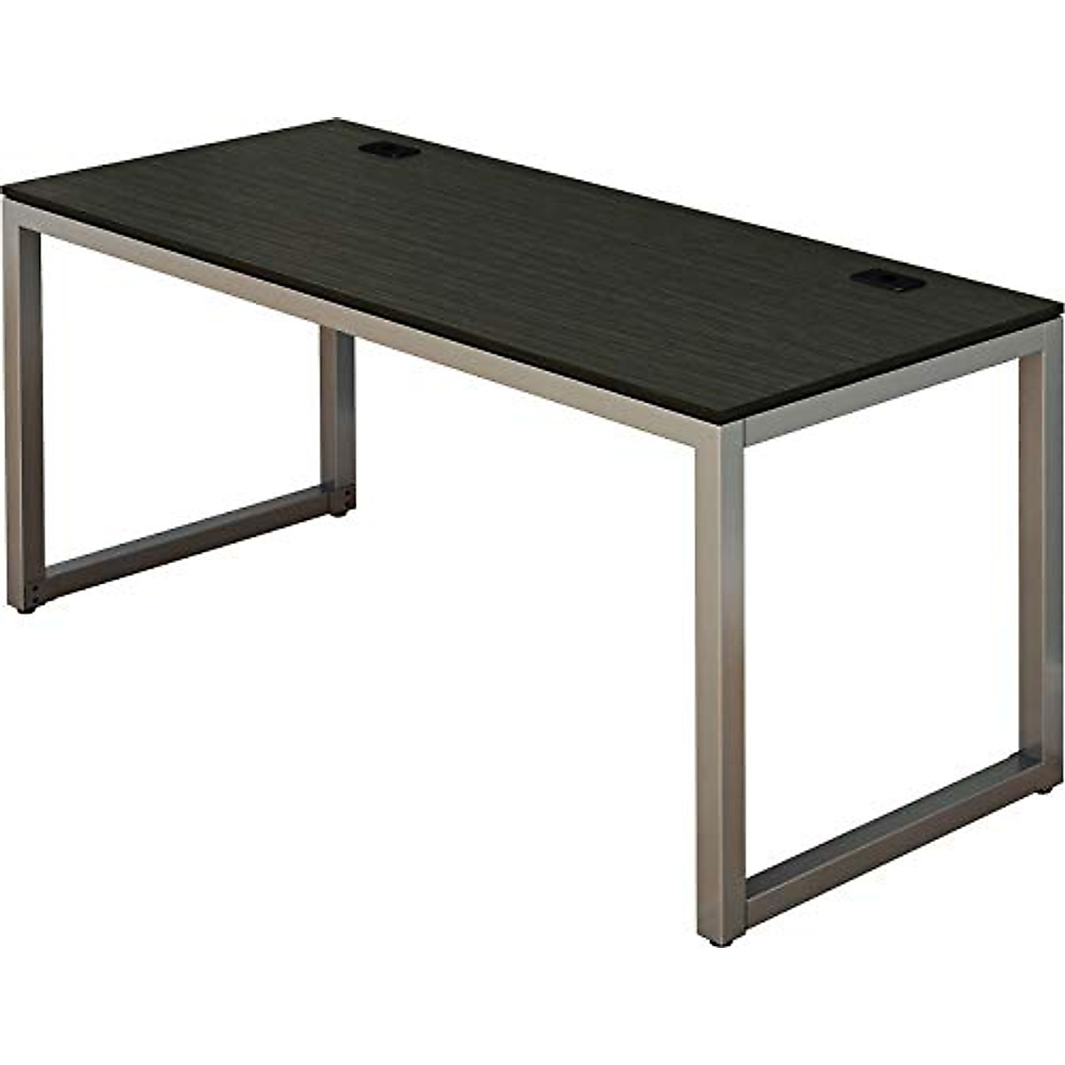 SHW Home Office 55-Inch Large Computer Desk, Espresso