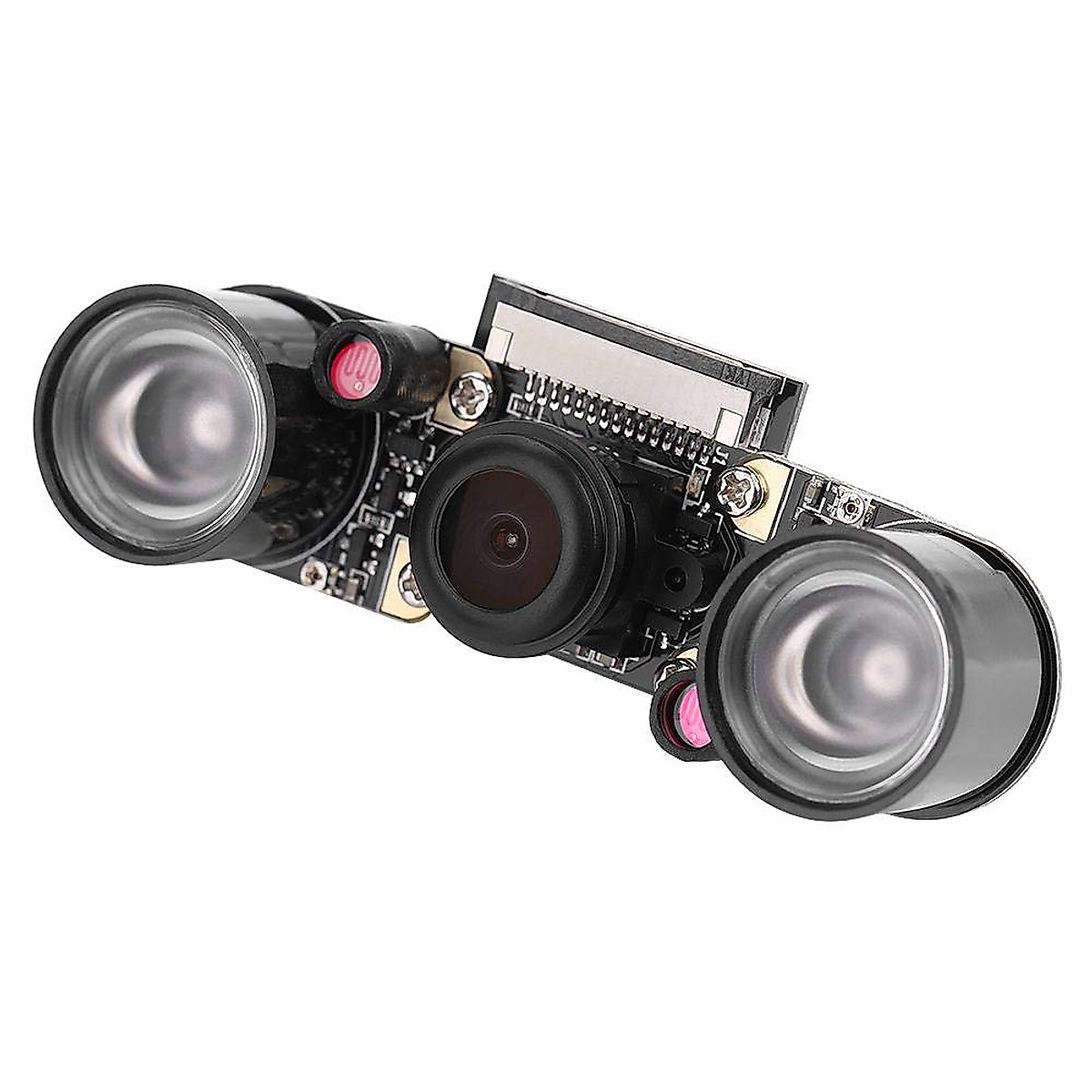 Fosa Camera Module For 3/2/B Wide Angle Fisheye Lens With Fill Light 160 Degrees 5MP 1080P OV5647 Sensor HD Video Webcam Supports Night Vision SC15