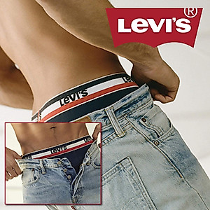 Levi's Mens Boxer Briefs Breathable Stretch Underwear 4 Pack