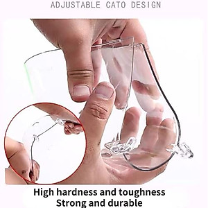 Bird Bath Cage, Cleaning Pet Supplies Bird Bathtub with Hanging Hooks Come with Free Water Injector for Parrots Spacious Parakeets Portable Shower for Most Birdcage Random Color (S for Square cage)