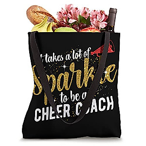 To Be A Cheer Coach Cheerleader Coach Tote Bag