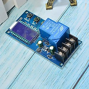 Comimark 1Pcs XY-L10A/XY-L30A Lithium Battery Charge Controller Protection Board 6-60V LCD Display (XY-L30A)