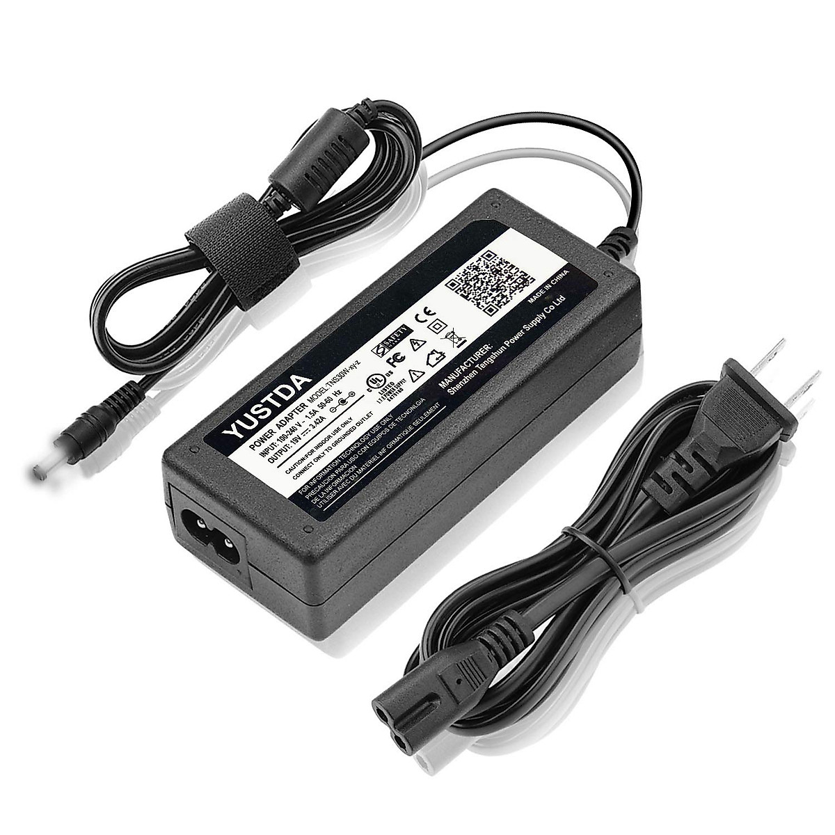 Yustda AC/DC Adapter Compatible with Canon PIXMA TR150 Wireless Printe Power Supply Cord Cable Charger Mains PSU