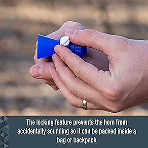 SABRE Frontiersman 9.2 fl oz. Bear Spray, Maximum Strength 2.0% Major Capsaicinoids, Powerful 35 ft. Range Bear Deterrent and Bear Horn with Locking Top