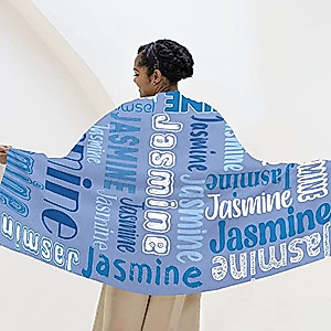 Personalized Blanket with Name Custom Throw Blanket for Kids Adults Customized Soft Name Blankets Personalized Gifts for Birthday Christmas Valentines Day 50x60