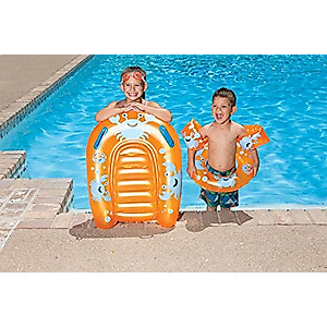 Poolmaster 81530 Learn-to-Swim Little Ones Crab Swim Set , Orange Small