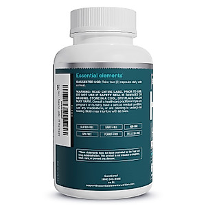 Essential Elements Hair Hero - Hair Supplement for Women and Men - Powerful Hair Vitamin Formula for Hair Growth & Thickness - Healthy Hair, Skin, and Nails Product - 5000 mcg Biotin