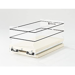 Vertical Spice - 5x1x11 DC - Heavy Duty Storage Organizer Drawer for Cabinets and Pantries - Size: 5.75" Width x 5.0" Height x 10.6" Depth - MADE IN USA