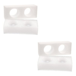 Didiseaon 4 pcs Takeaway Cup Holder can Carrier Coffee Mug Holder Floating Drink Holder for Pool Disposable Drink Carrier Coffee Drinks Drink take Dish Rack White epe Pearl Cotton