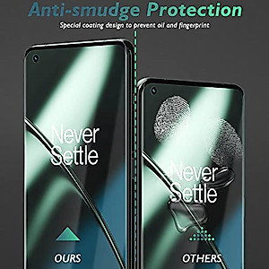 Orzero (3 Pack) Compatible for OnePlus 11 5G Screen Protector, Premium Soft Edge to Edge High Definition TPU Anti-Scratch Bubble-Free (Lifetime Replacement)