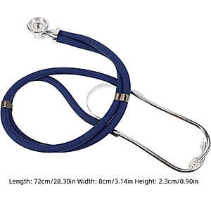 BESPORTBLE 4pcs Farm Stethoscope Cattle Stethoscope Farm Practical Stethoscope Lightweight Stethoscope Practical Farm Stethoscope Farm Livestock Stethoscope Stainless Steel