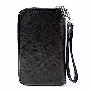 Buckle-Down Nickelodeon Wallet, Zip Around, Avatar the Last Airbender Firebending Fire Nation Icon Reds, Vegan Leather