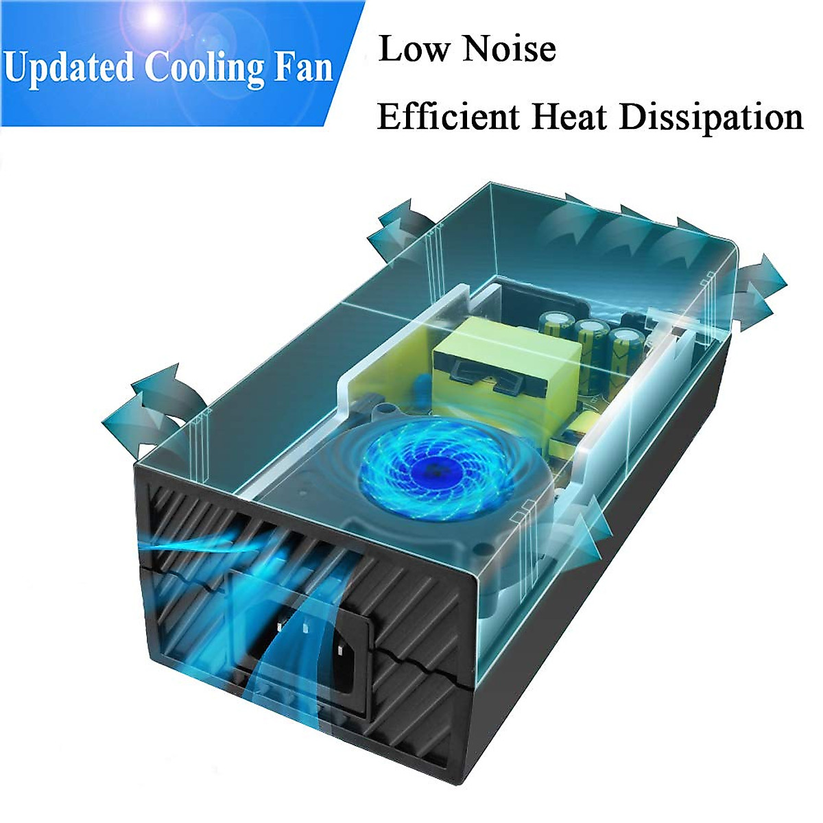 YZGame Xbox One Console Power Supply Brick AC Adapter Charger, US Version (Not for XBOX ONE S/X Console)