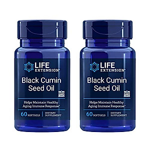 Life Extension Black Cumin Seed Oil, 60 softgels Life Extension (2 pack)