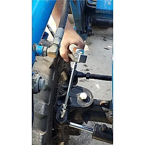 Lincoln 740 High-Pressure Steel Grease Control Valve with 6" Rigid Extension, 1/4" Female NPT Inlet, 1/8" Female NPT Outlet, 7,500 PSI Maximum Operating Pressure, Trigger Guard, Ergonomic Design