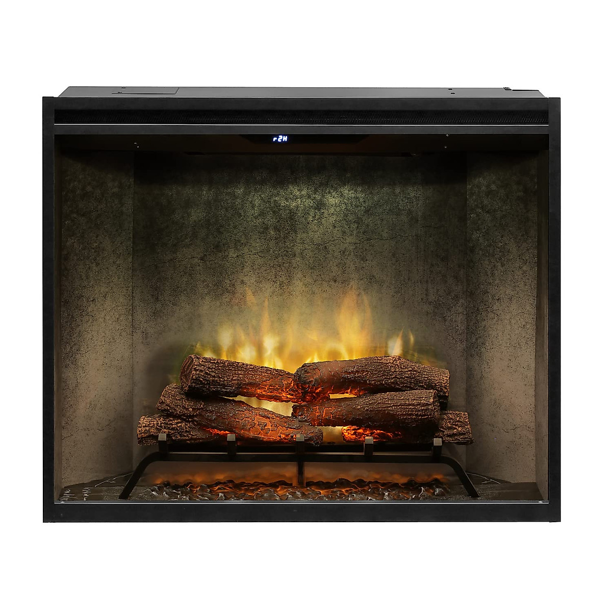 Dimplex Revillusion® 36" Portrait Built-In Firebox (Model: RBF36PWC), 4400/6745/8794 BTU, 120/208/240 Volt, 1300/1975/2575 Watt, Weathered Concrete
