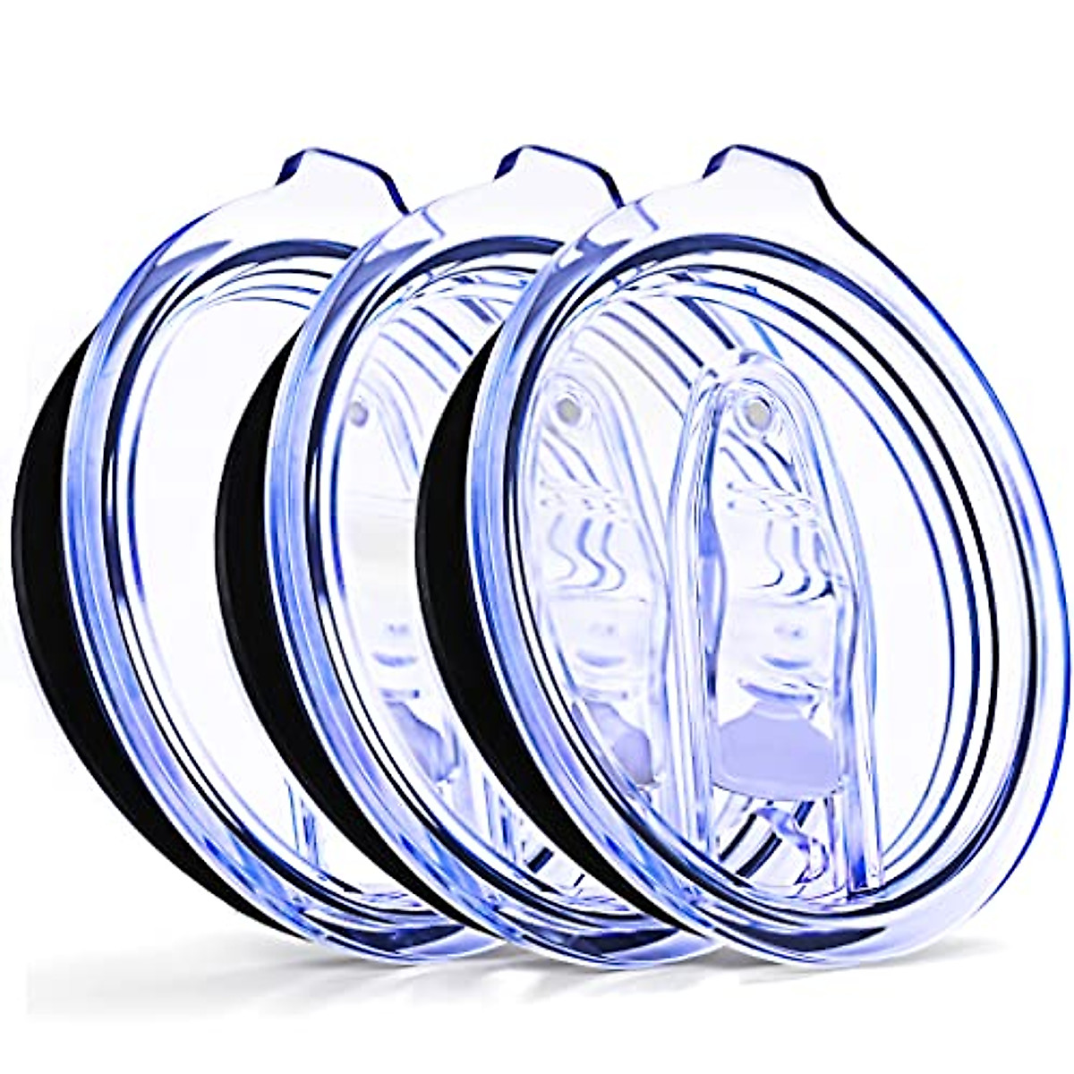 20/10 OZ - 3 Replacement Lids for Yeti Tumblers like Yeti Lids - 3.3 Inch Diameter - Spill Proof Lids for Yeti Tumblers - Lid for Yeti Tumbler 20/10 oz Tumbler Lids 20/10 oz Replacement Lid, Fit Yeti