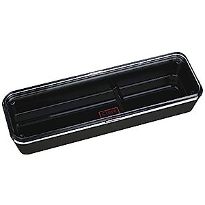 Pearl Metal HB-2912 Cutlery Case with Lid, Black, Made in Japan, Tsubamesanjo