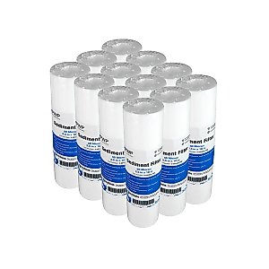 Sediment Melt Blown Water Filters 10x2.5" Standard 50 Micron 12 Pack