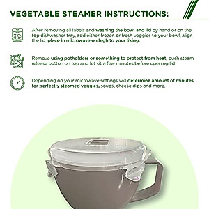 Microwave Rice Cooker and Vegetable Steamer
