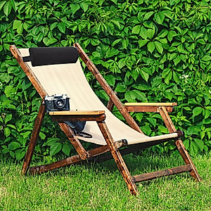 Car Accessories Beach Chair Headrest Recliner Pillow Foldable Beach Chair Rest Lounge Chairs Neck Support Chair Cushion Coffee Deck Chair Neck Pillow Outdoor Chairs