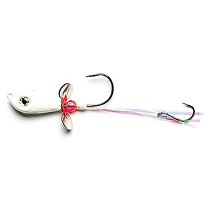 Mustad Walleye Death Spinner Pearl 1/2oz