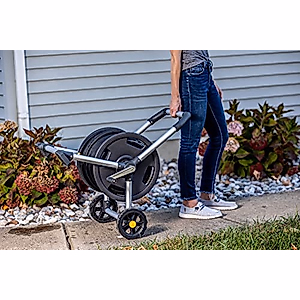 Gorilla 200’ Aluminum Zero-Rust Upright Hose Reel