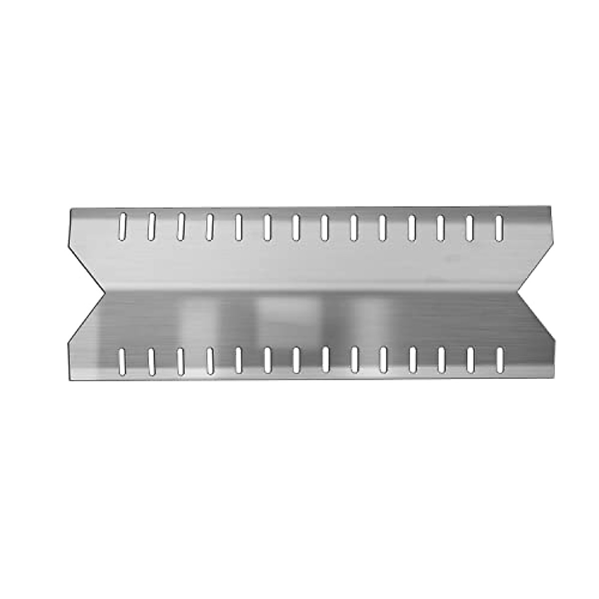Kalomo 19 9/16” Stainless Steel Grill Heat Plates Heat Shield Tent Burner Cover BBQ Gas Grill Replacement Parts for Huntington 6301-24, 30040HNT, Broil-Mate 24025BMT, Fiesta, Master Forge 30030MSF