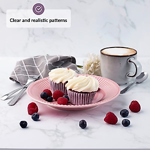 2 Pack Photo Backdrop Board | Realistic Photography Background | Food Photography Background | Replica Surfaces | Product Photography Backdrops | Marble & Cement | Flat Lay Background | Small