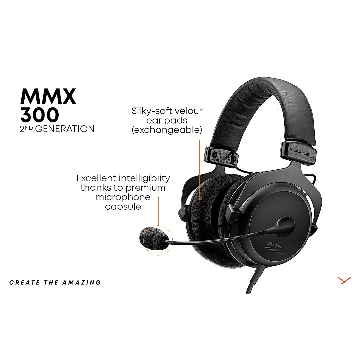 beyerdynamic MMX 300 (2nd Generation) Premium Gaming Headset